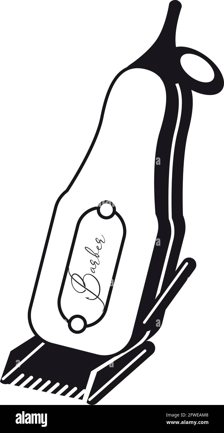 barber shop machine Stock Vector Image & Art - Alamy