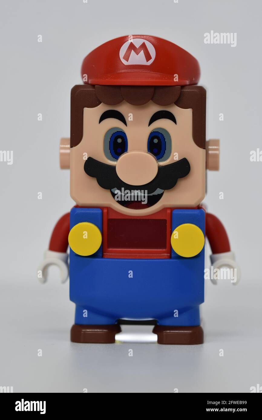 An image of Mario from the LEGO 71360 Super Mario Adventures with Mario ...