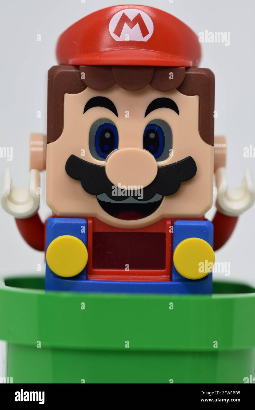 An image of Mario from the LEGO 71360 Super Mario Adventures with Mario ...