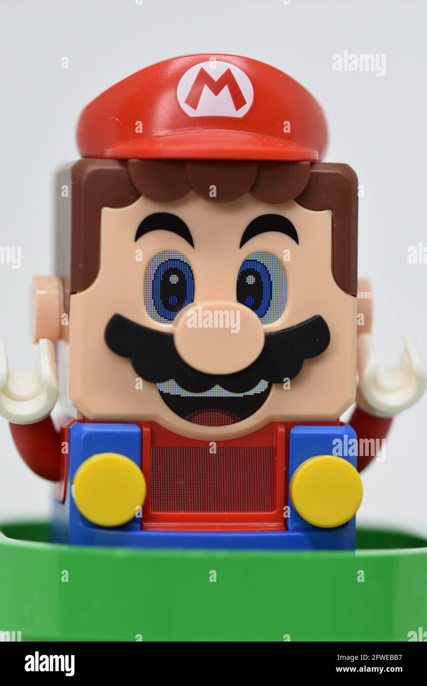 An image of Mario from the LEGO 71360 Super Mario Adventures with Mario ...