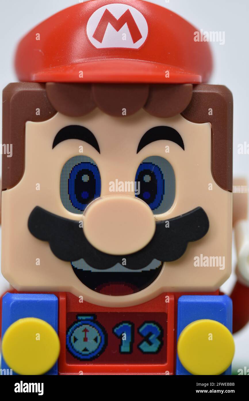 An image of Mario from the LEGO 71360 Super Mario Adventures with Mario ...