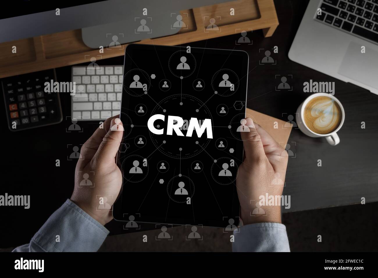 Business Customer CRM Management Analysis Service Concept management ...