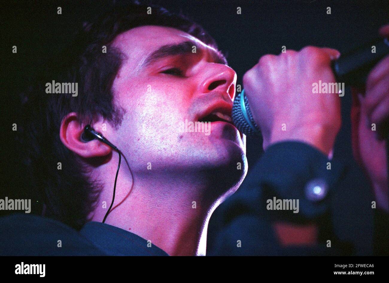 Mark Morris singer with The Bluetones performs with the band at The ...