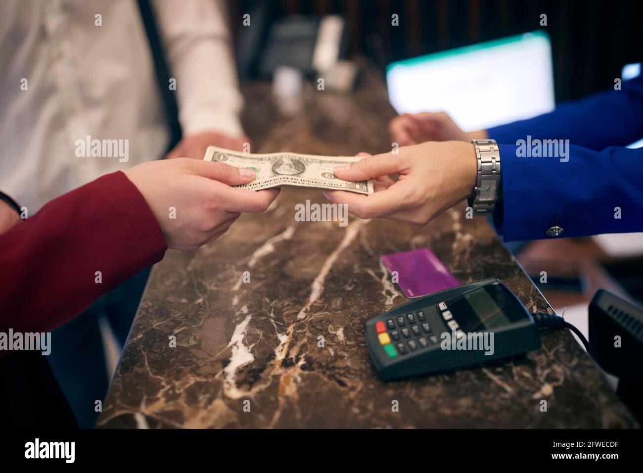 Reception registration hi-res stock photography and images - Alamy