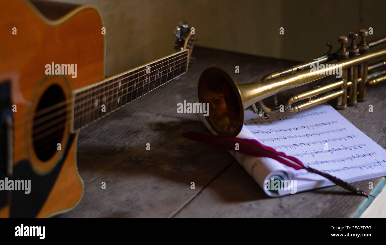 music is in the air Stock Photo - Alamy
