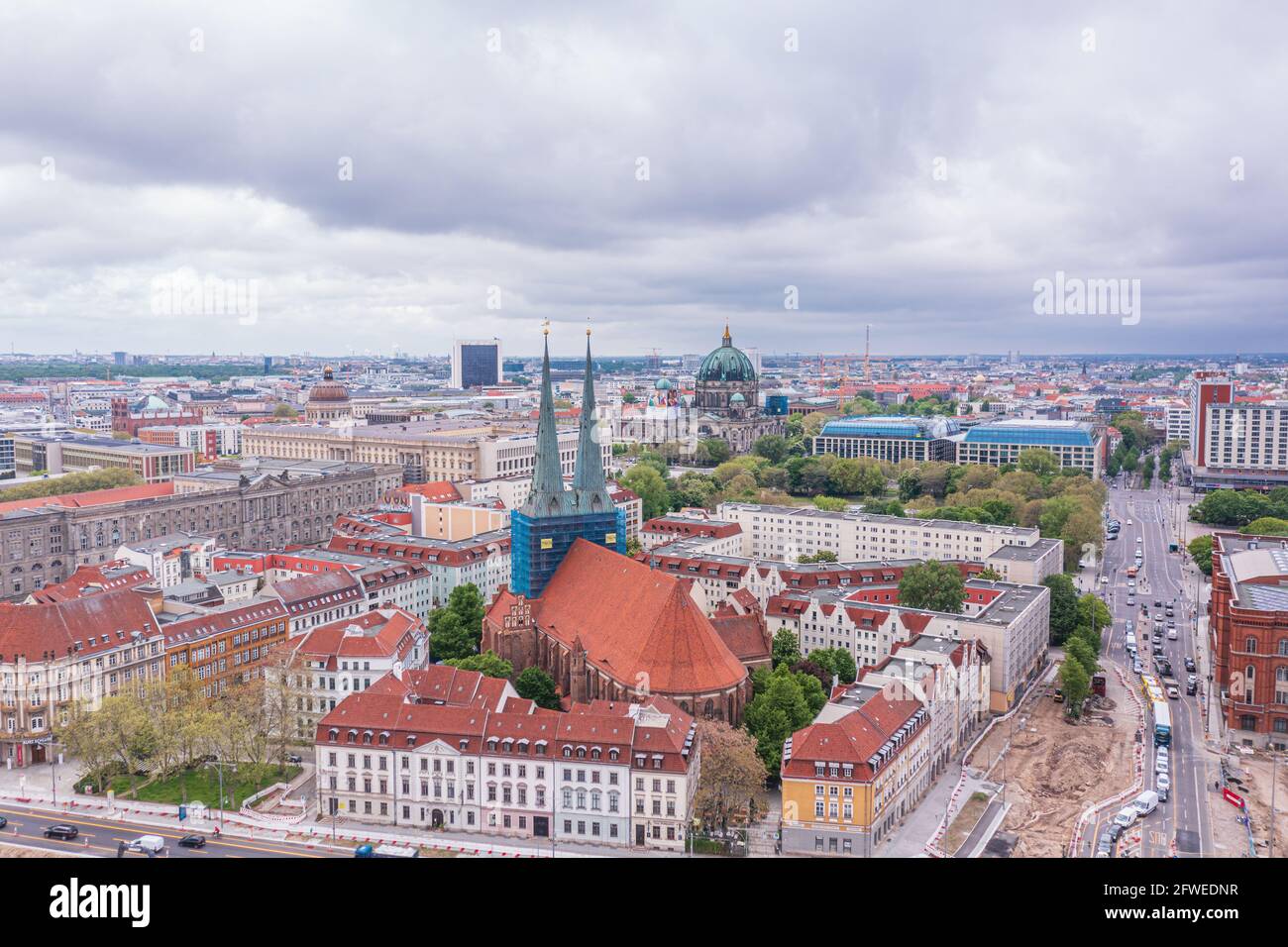 Aerial View of Berlin, Germany Stock Photo - Alamy