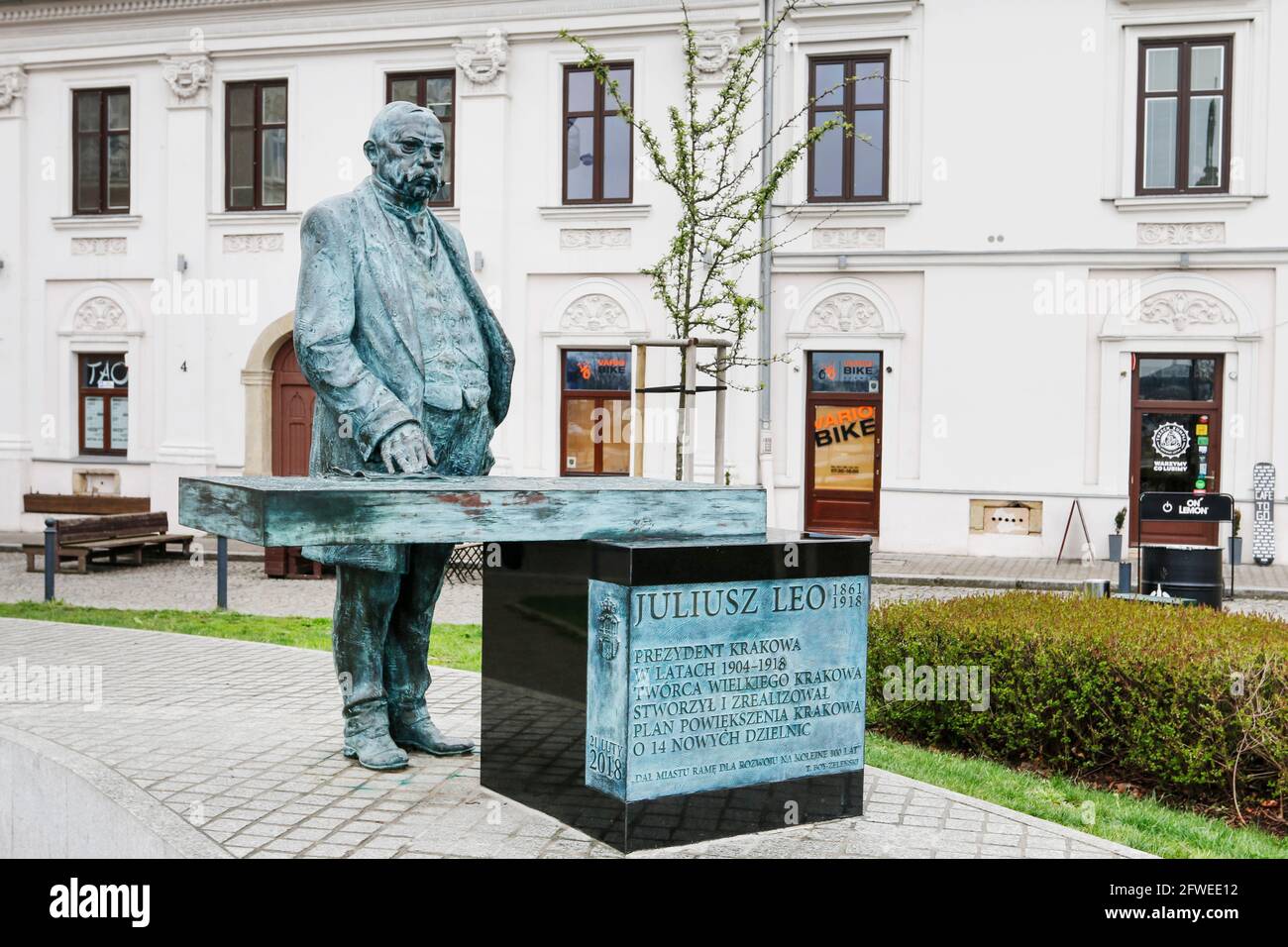 Juliusz leo monument hi-res stock photography and images - Alamy