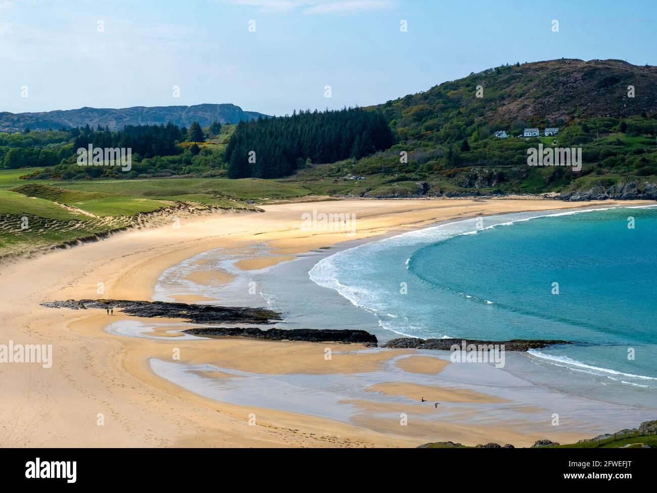 Aerial view colonsay hi-res stock photography and images - Alamy