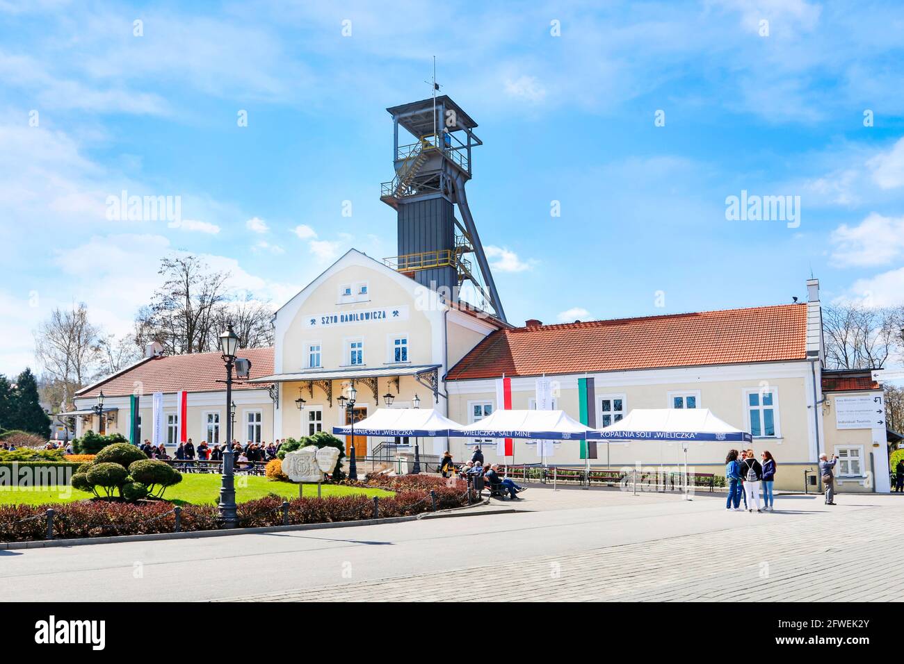 The Danilowicz Shaft in salt mine Wieliczka, Poland Stock Photo - Alamy