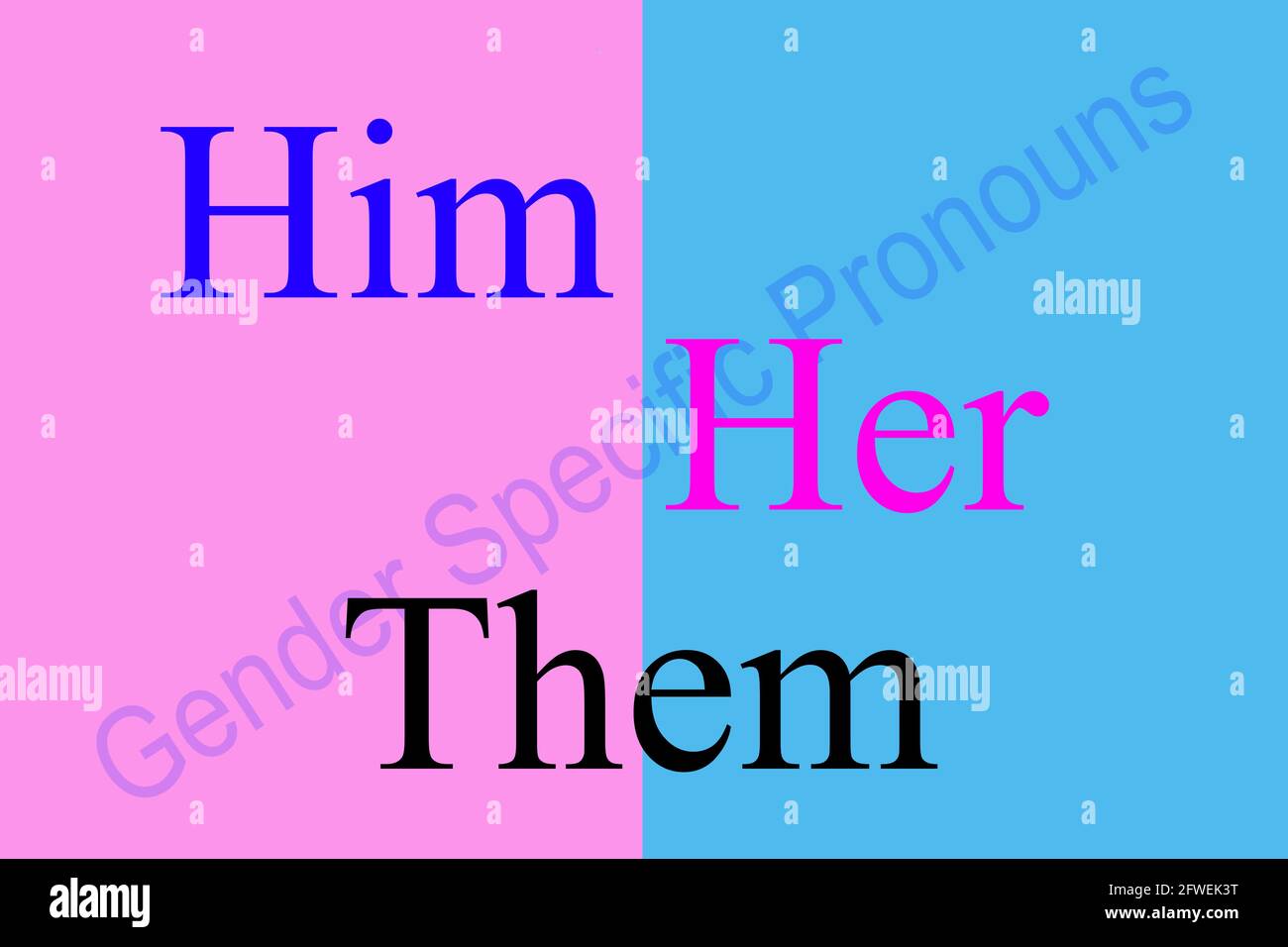 The pronouns hi-res stock photography and images - Alamy