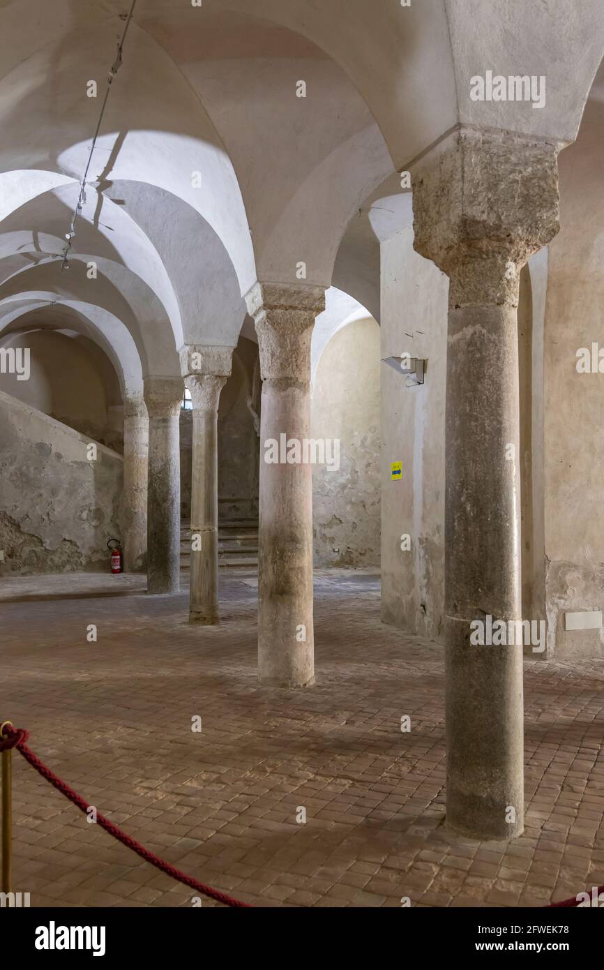 Santa Maria cathedral, Gerace in Calabria, Italy Stock Photo - Alamy