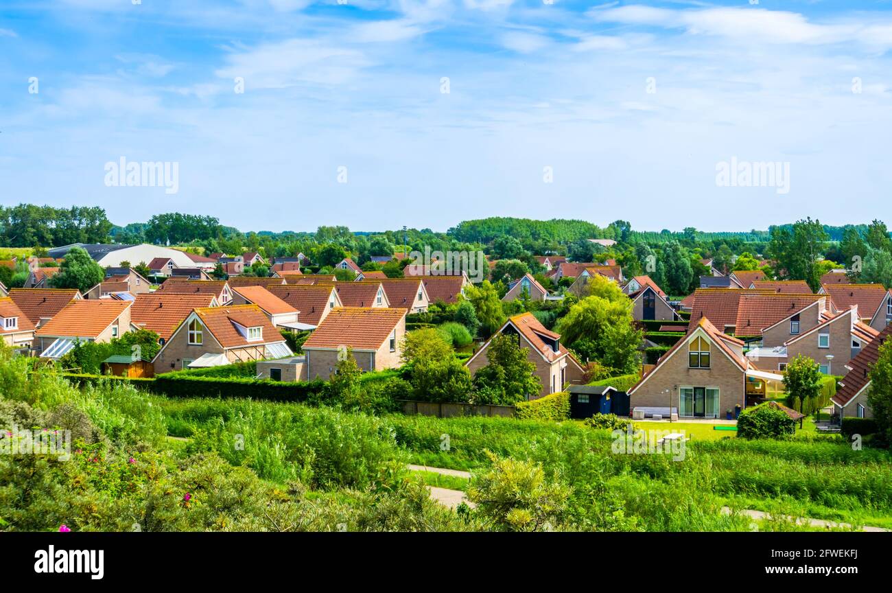 countryside of Breskens, Beautiful and popular city in Zeeland, The ...