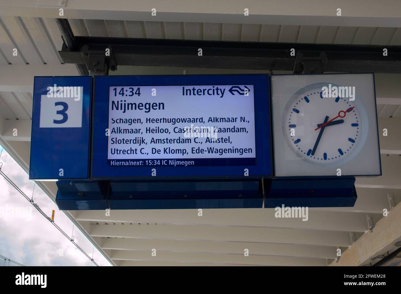 Intercity timetable hi-res stock photography and images - Alamy