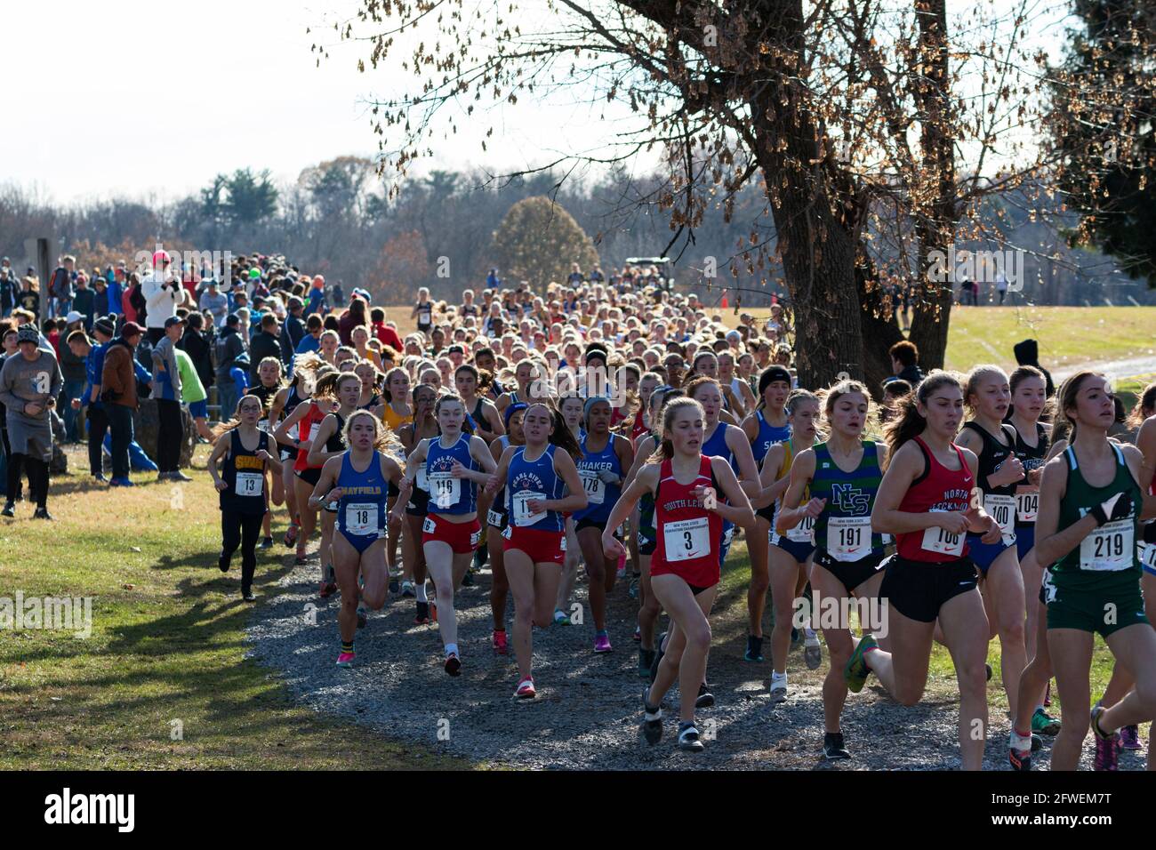 Wappingers Falls, New York USA - 23 November 2019: high school girls ...