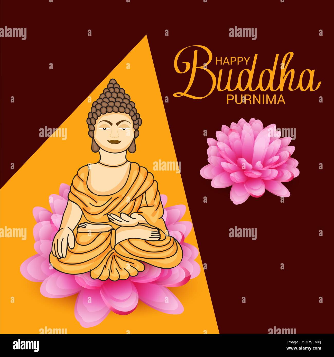 Happy Buddha Vector