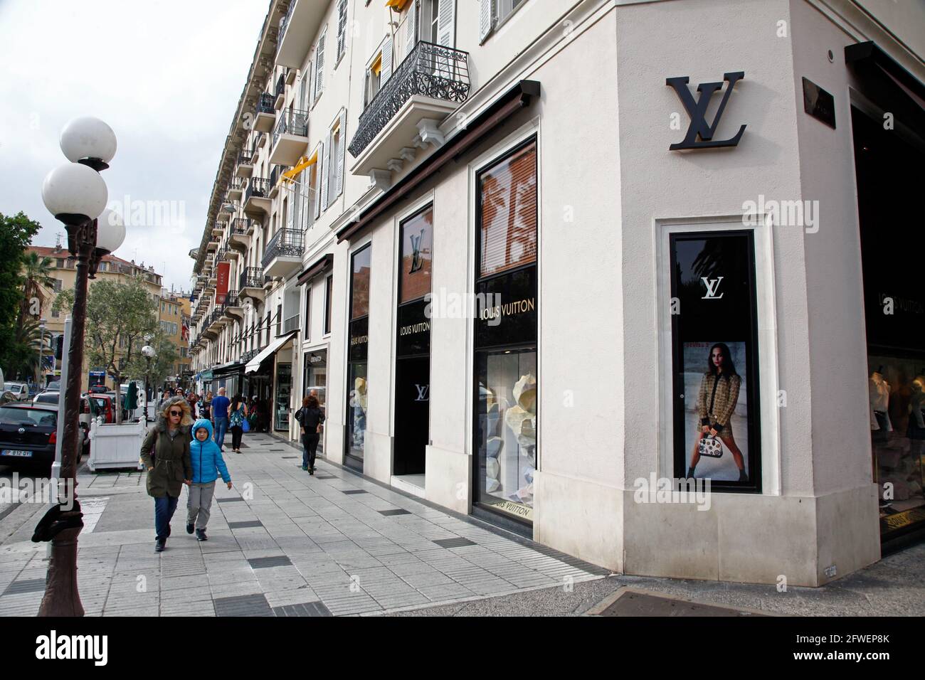 Louis Vuitton store in the city of Nice, France Stock Photo - Alamy