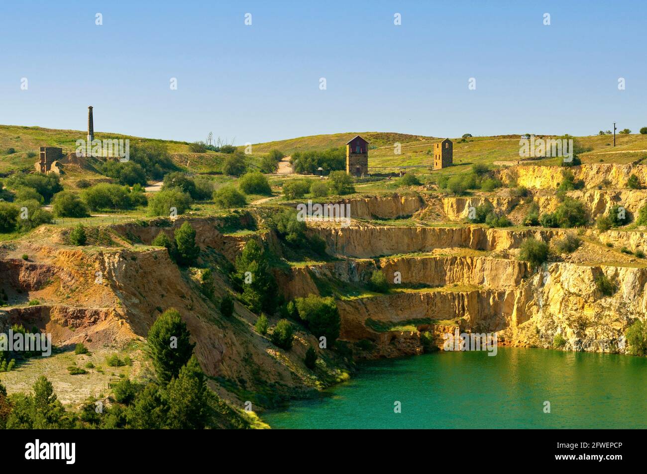 Museum to Burra Burra Copper Mine, Burra, South Australia, Australia ...