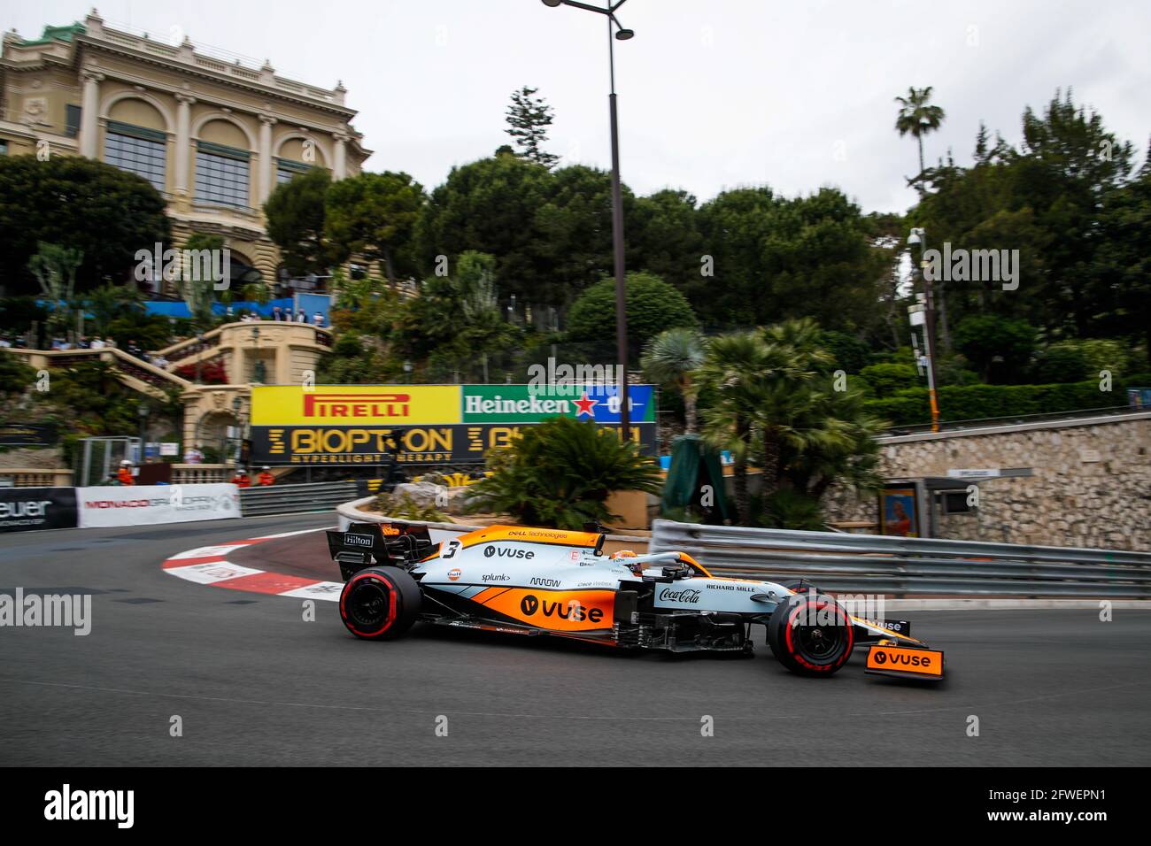 03 RICCIARDO Daniel (aus), McLaren MCL35M, action during the 2021 ...