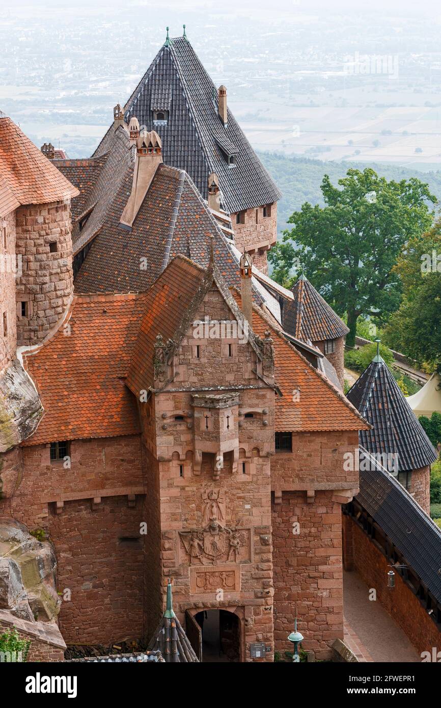 Old castle in the Alsace Stock Photo - Alamy