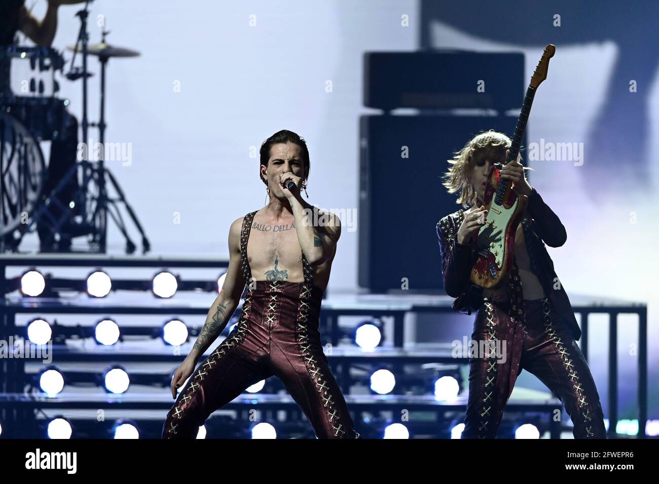 Maneskin eurovision ahoy hi-res stock photography and images - Alamy