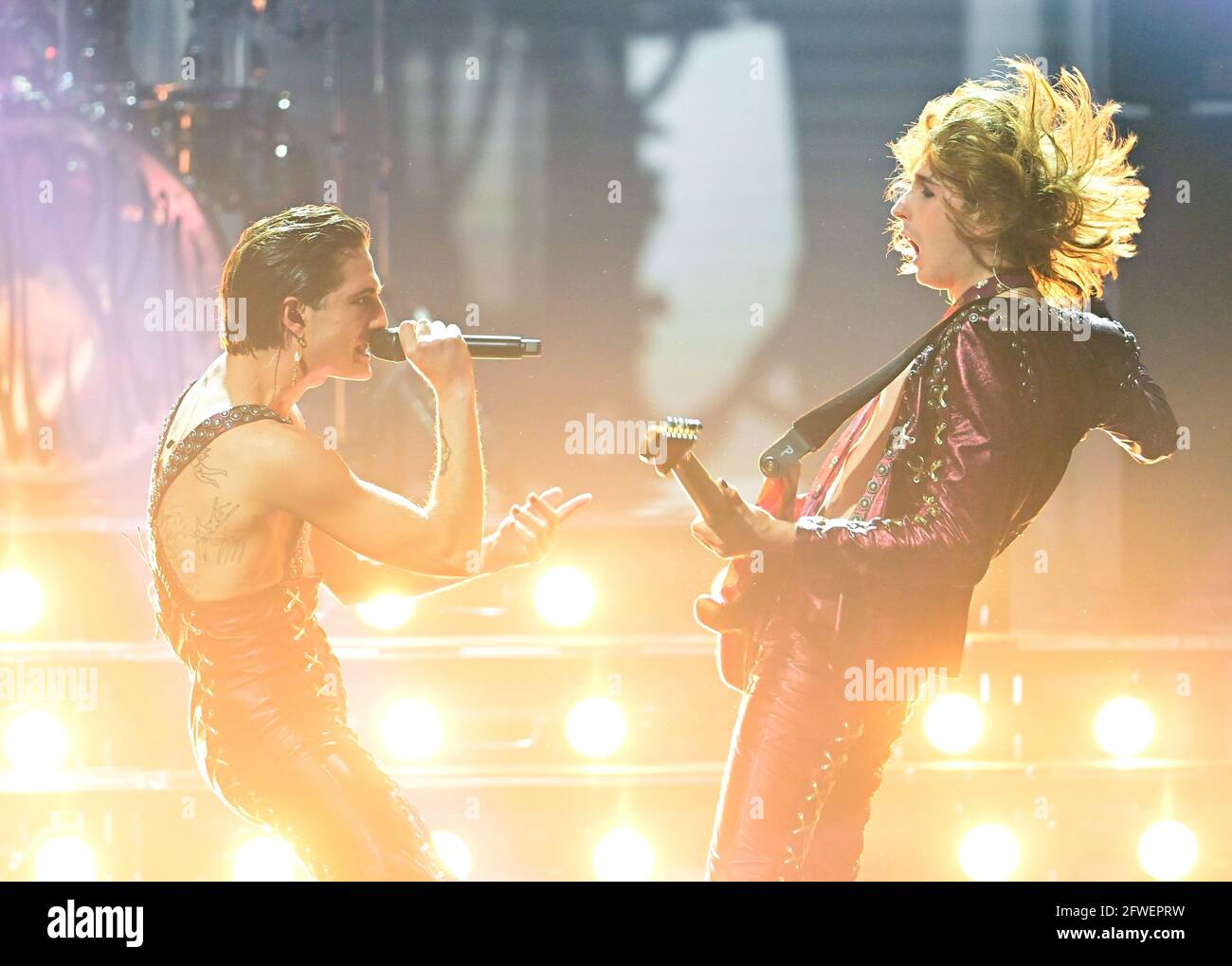 Maneskin eurovision ahoy hi-res stock photography and images - Alamy