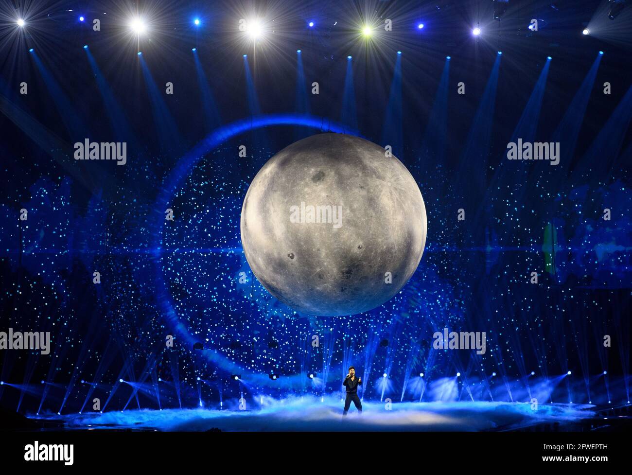 Rotterdam, Netherlands. 21st May, 2021. Singer Blas Canto (Spain ... Rotterdam, Netherlands. 21st May, 2021. Singer Blas Canto (Spain ...