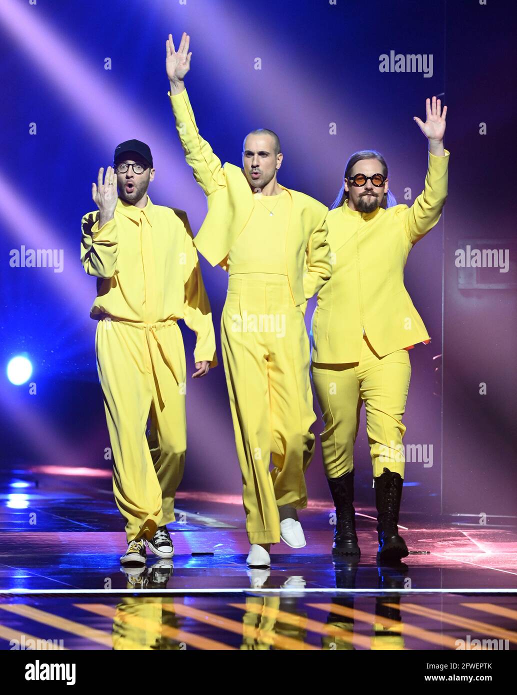 Rotterdam, Netherlands. 21st May, 2021. Singer Natalia Gordienko ...