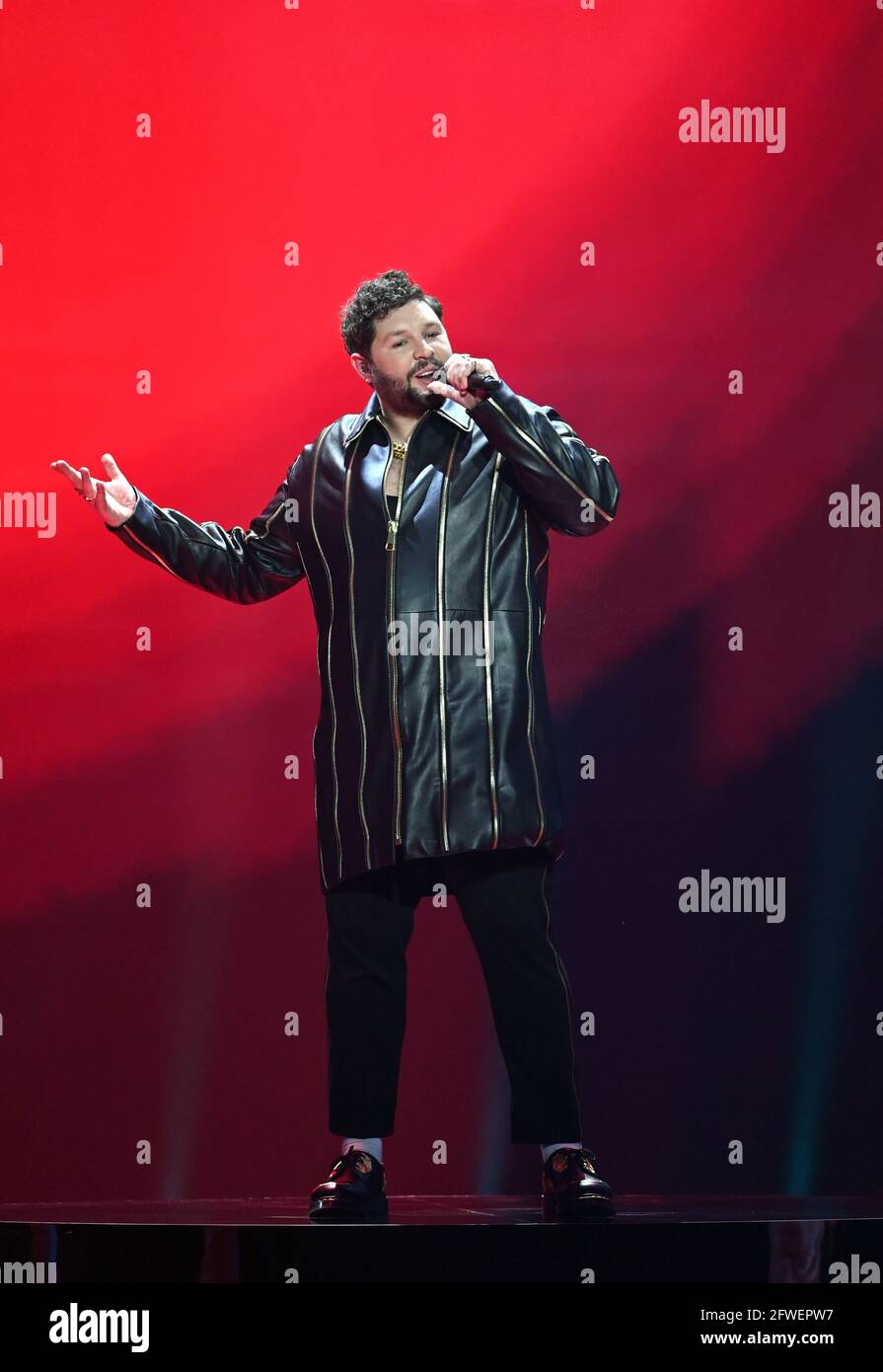 Rotterdam, Netherlands. 21st May, 2021. Singer James Newman (Great ...