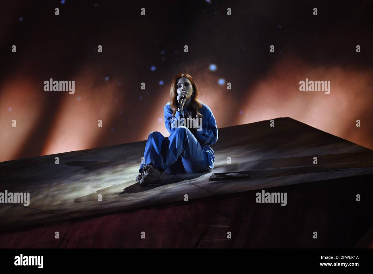 Rotterdam, Netherlands. 21st May, 2021. Singer Victoria (Bulgaria ...