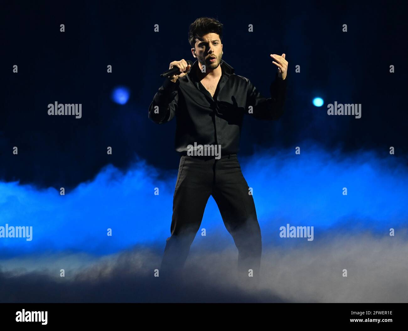 Rotterdam, Netherlands. 21st May, 2021. Singer Blas Canto (Spain ... Rotterdam, Netherlands. 21st May, 2021. Singer Blas Canto (Spain ...