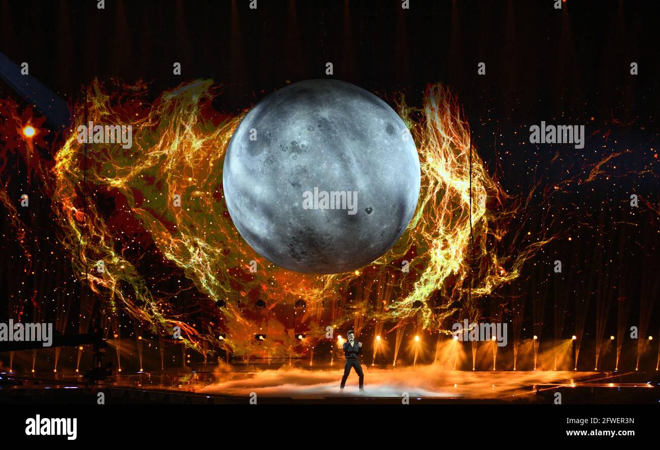 Rotterdam, Netherlands. 21st May, 2021. Singer Blas Canto (Spain ... Rotterdam, Netherlands. 21st May, 2021. Singer Blas Canto (Spain ...