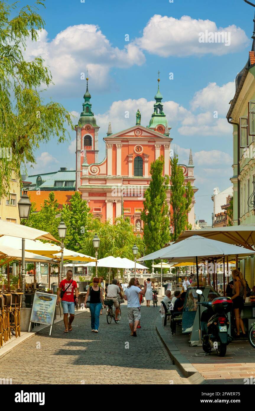 Ljubljana slovenia street scene hi-res stock photography and images - Alamy