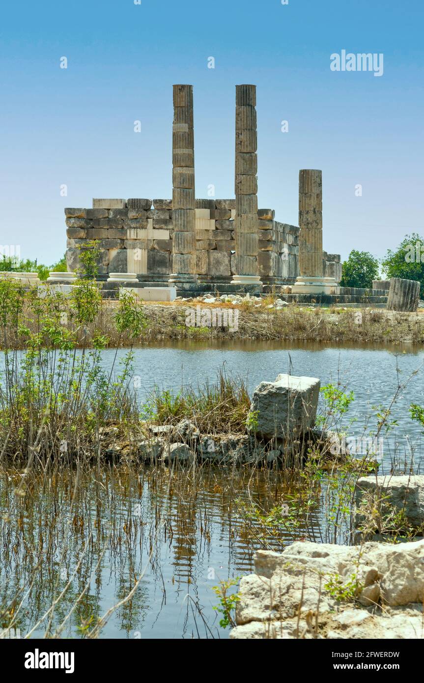 Temple of Leto, Letoon, Turkey Stock Photo - Alamy
