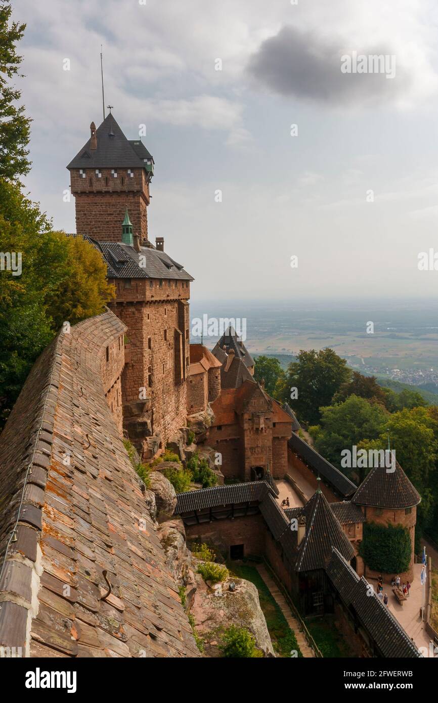 Old castle in the Alsace Stock Photo - Alamy