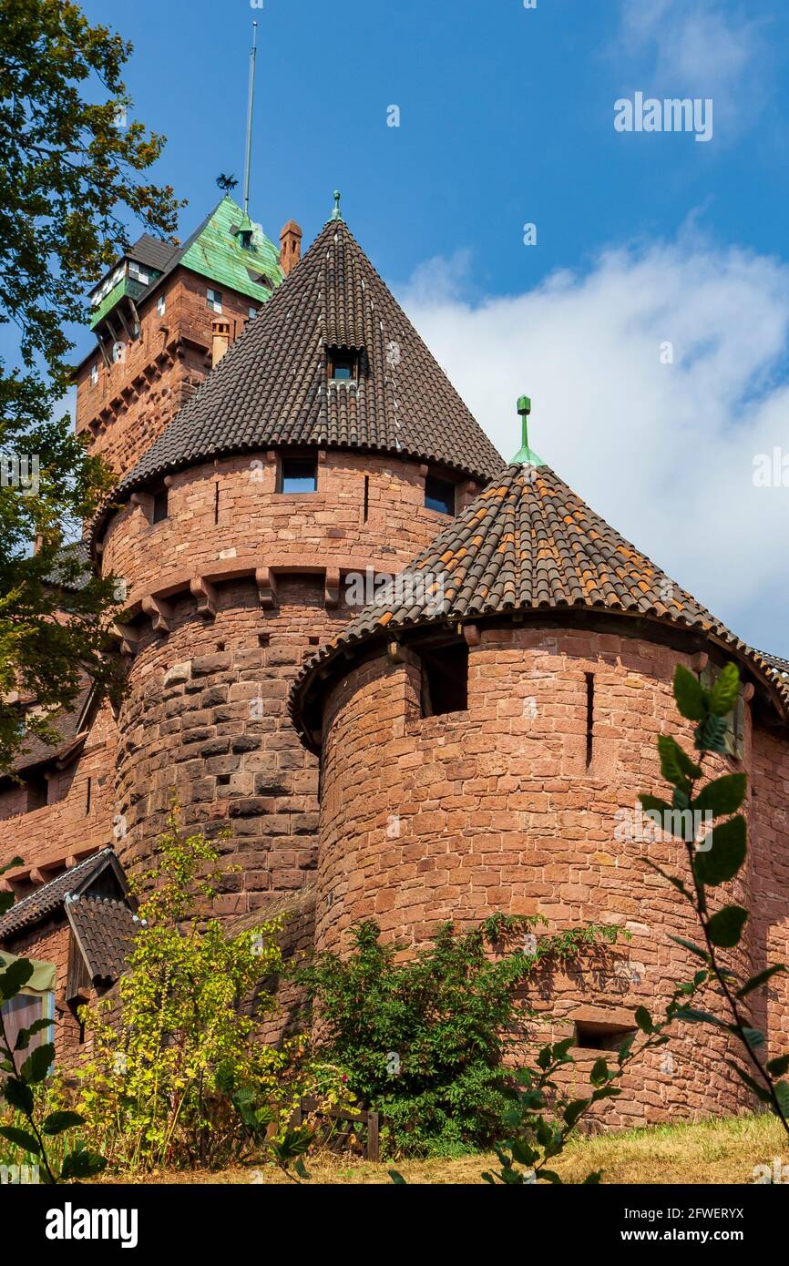Old castle in the Alsace Stock Photo - Alamy