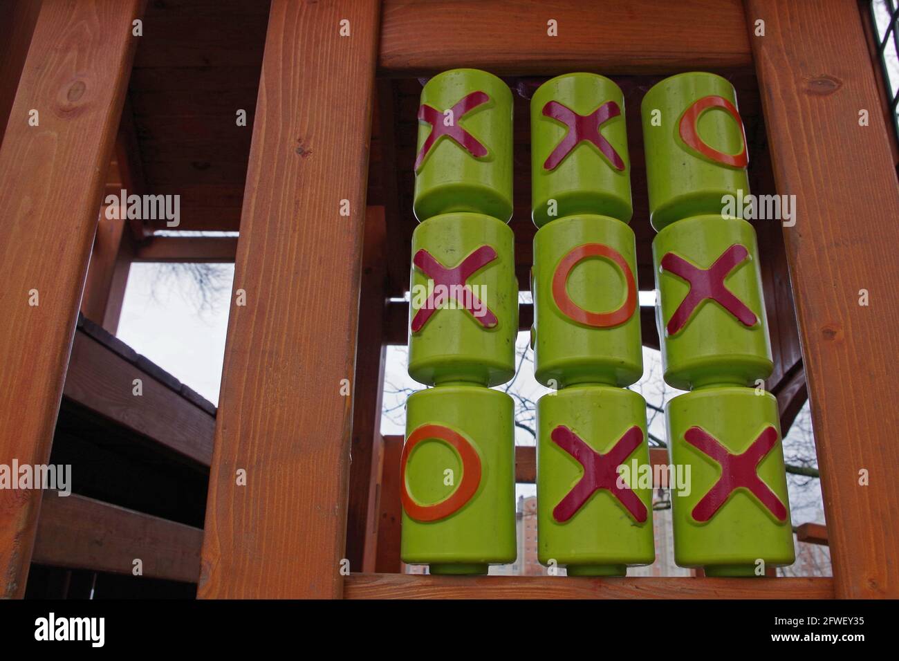 Logic game, tic-tac-toe, a kind of three-in-a-row game implemented with ...