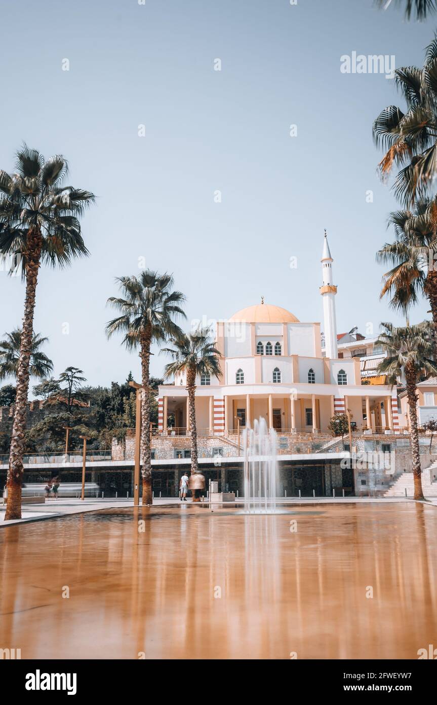 Albania, Durres 26 August 2019: Great Mosque of Durres (or Grand Mosque ...