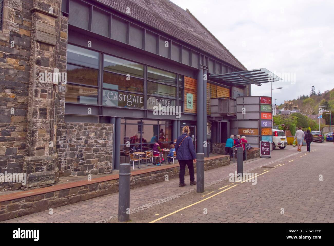 Peebles cafe hi-res stock photography and images - Alamy