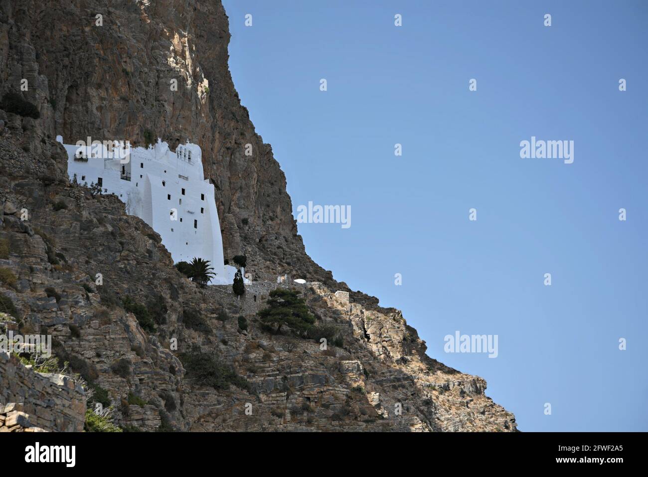 Panoramic view of the 11th century historic monastery of Panaghia ...