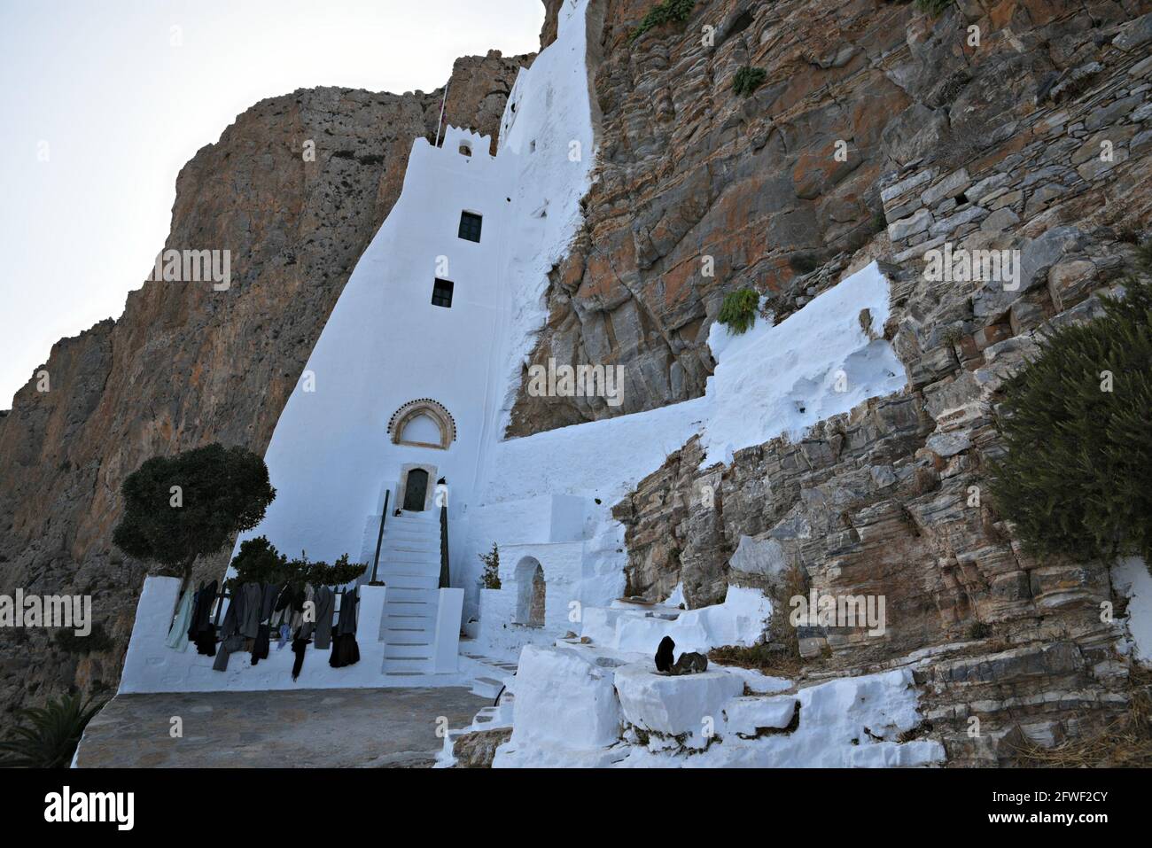 Panoramic view of the 11th century historic monastery of Panaghia ...