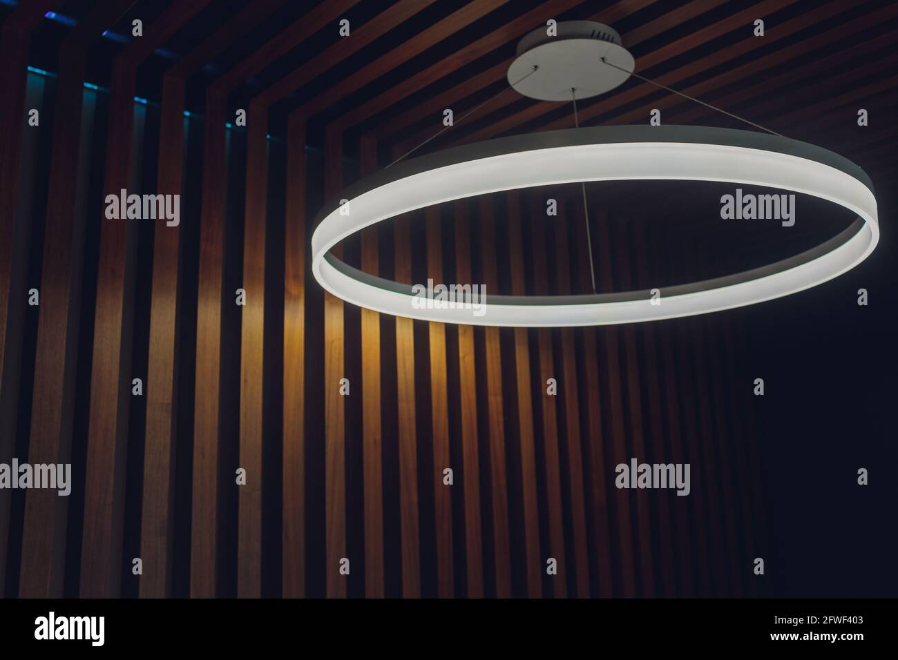 round ceiling lights in the night, interior design round lights on ...