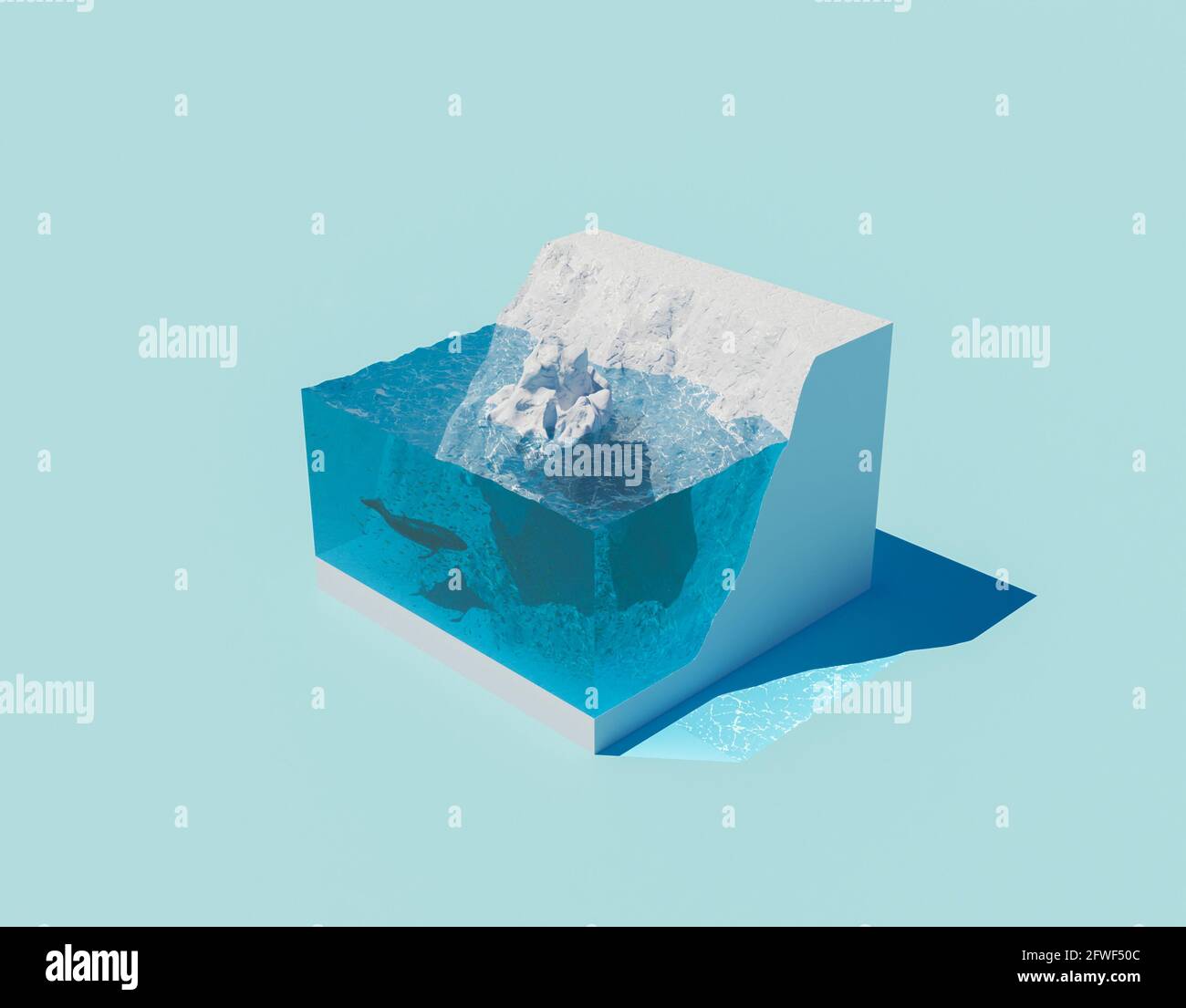 Iceberg Underwater High Resolution Stock Photography and Images - Alamy