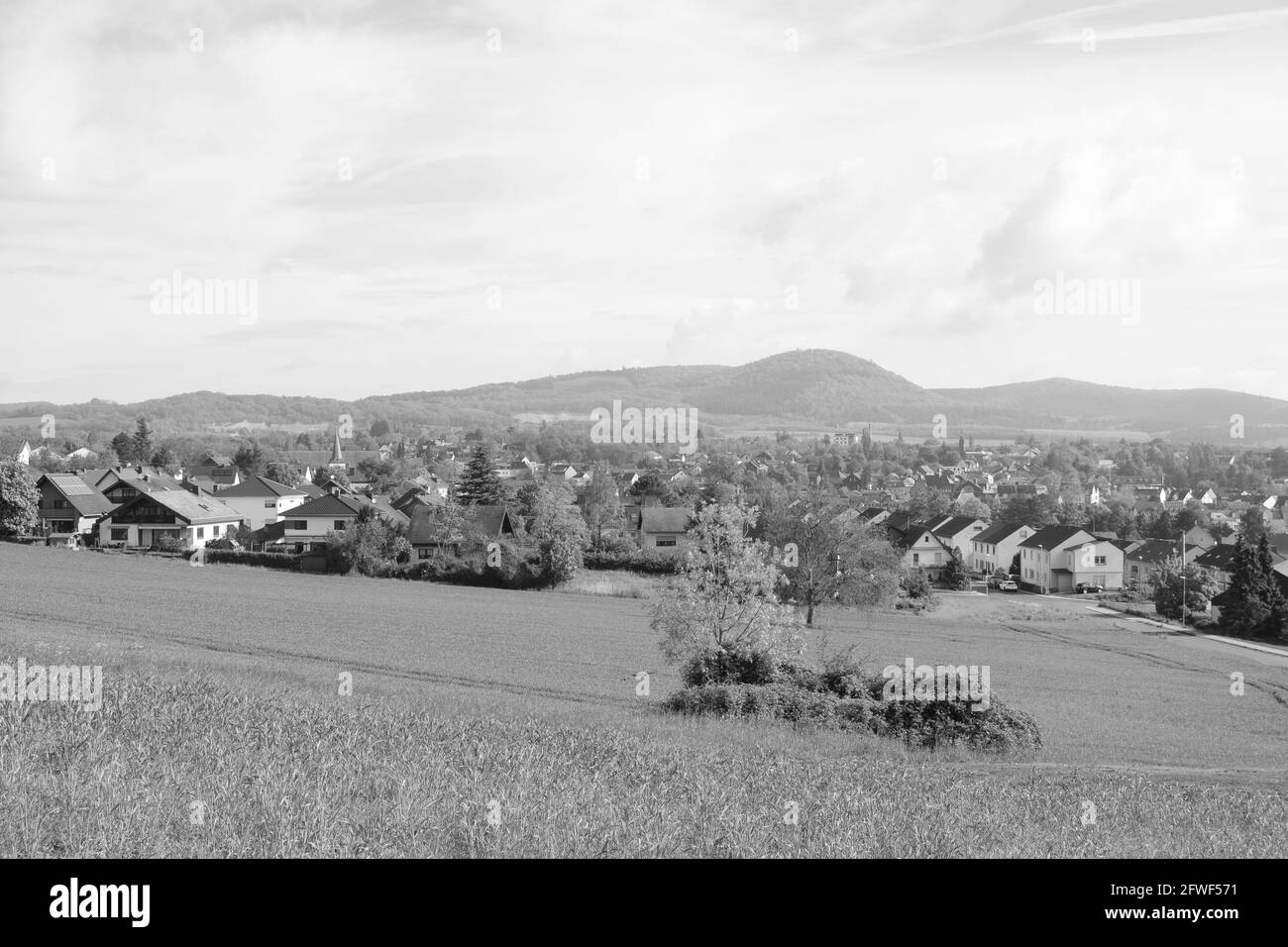 small town Mendig in classic style Stock Photo - Alamy