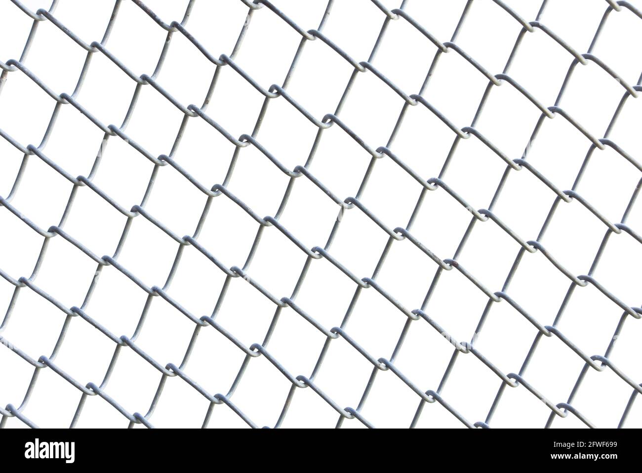 wire mesh netting isolated on white background Stock Photo - Alamy