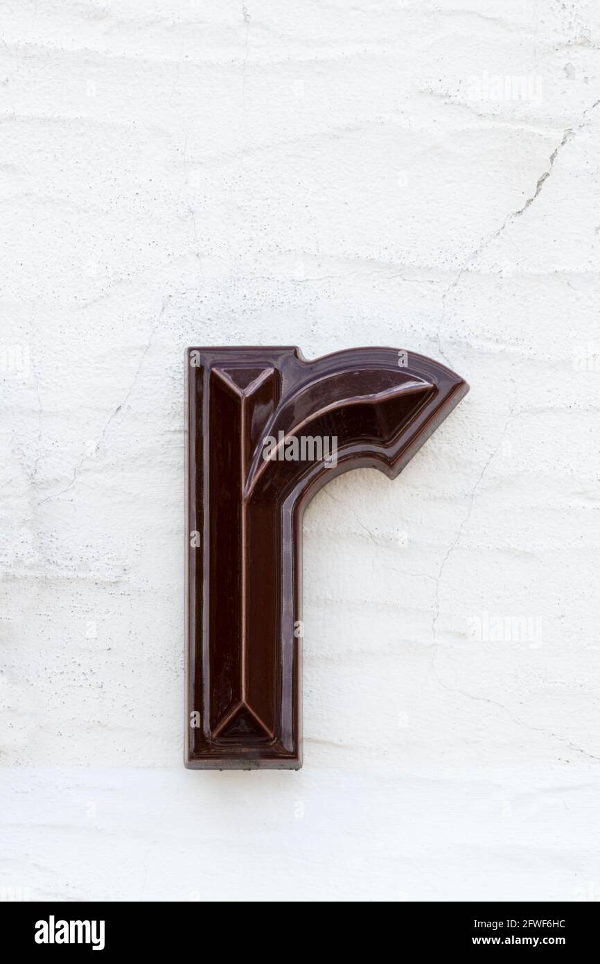 R sans serif hi-res stock photography and images - Alamy