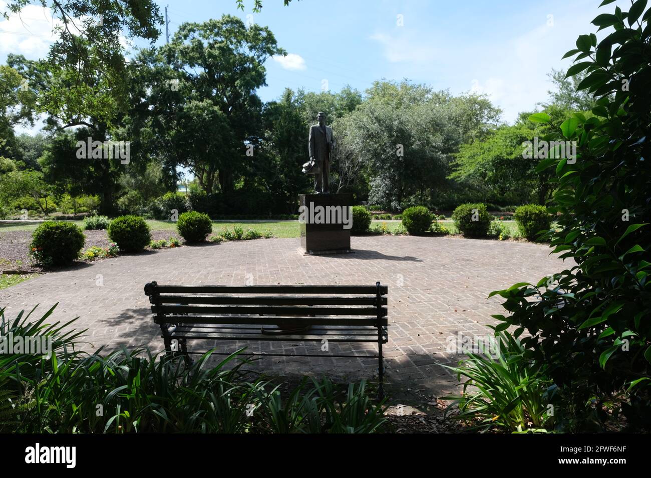 Stature of early revolutionary Denmark Vesey who led slave uprising and ...