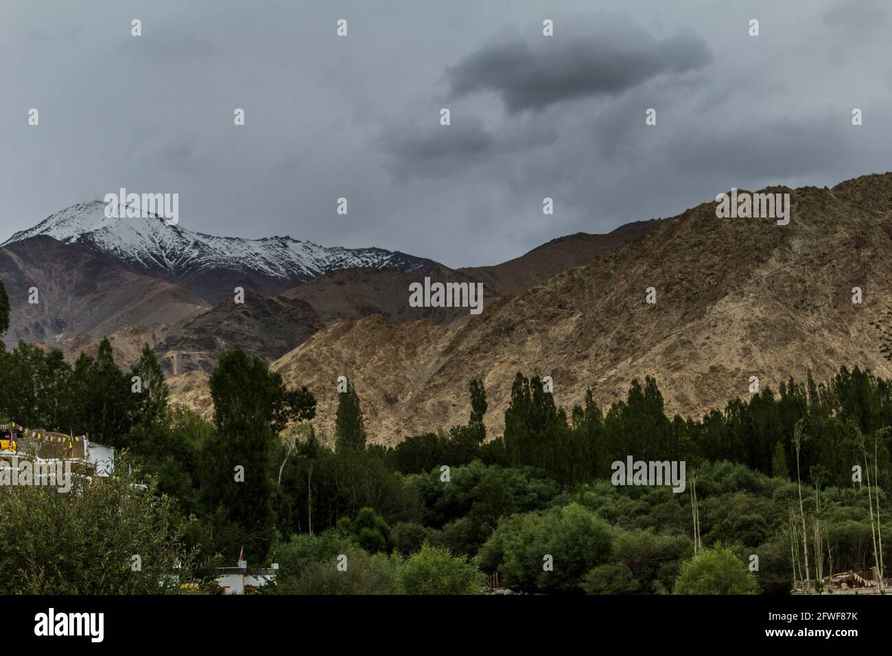 Sunset panorama leh city hi-res stock photography and images - Alamy