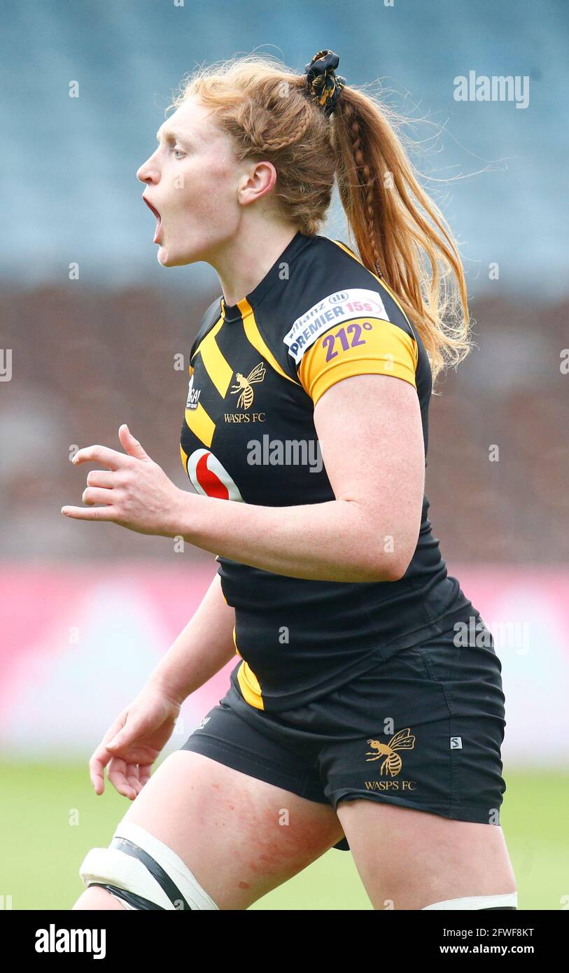 London, UK. 22nd May, 2021. TWICKENHAM ENGLAND - MAY 22:Harriet Miller ...