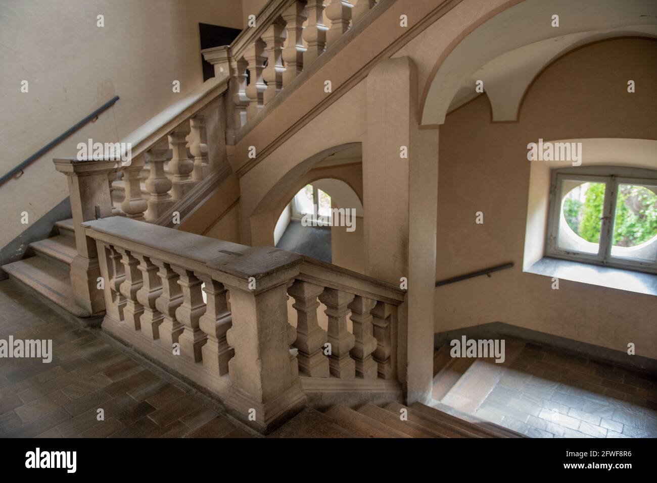 marble stairs in an ancient house Stock Photo - Alamy
