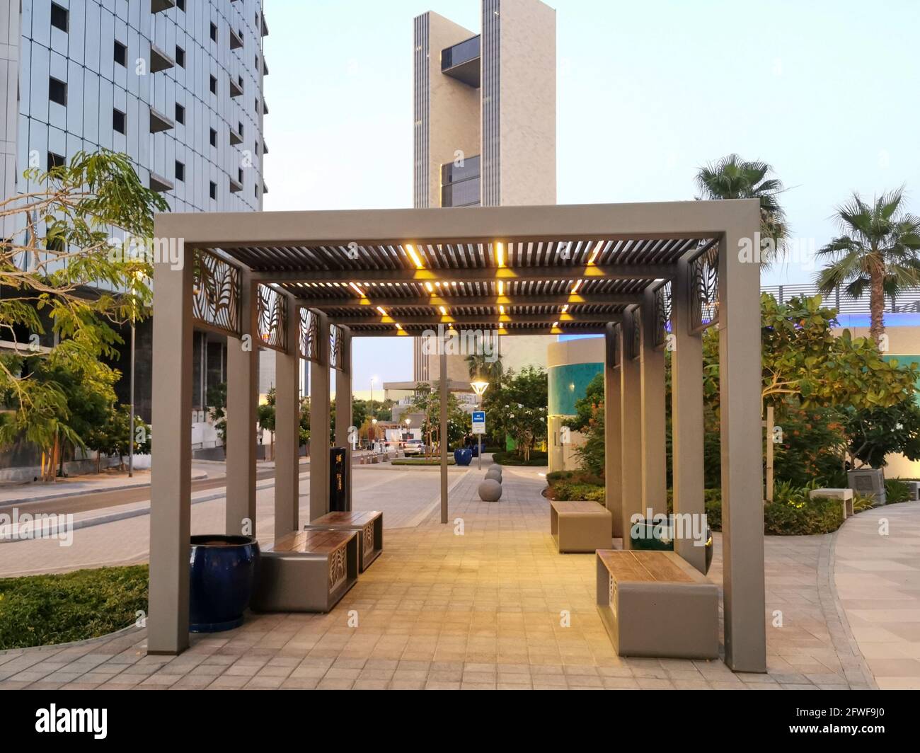 Bahrainbay park, Manama Stock Photo - Alamy